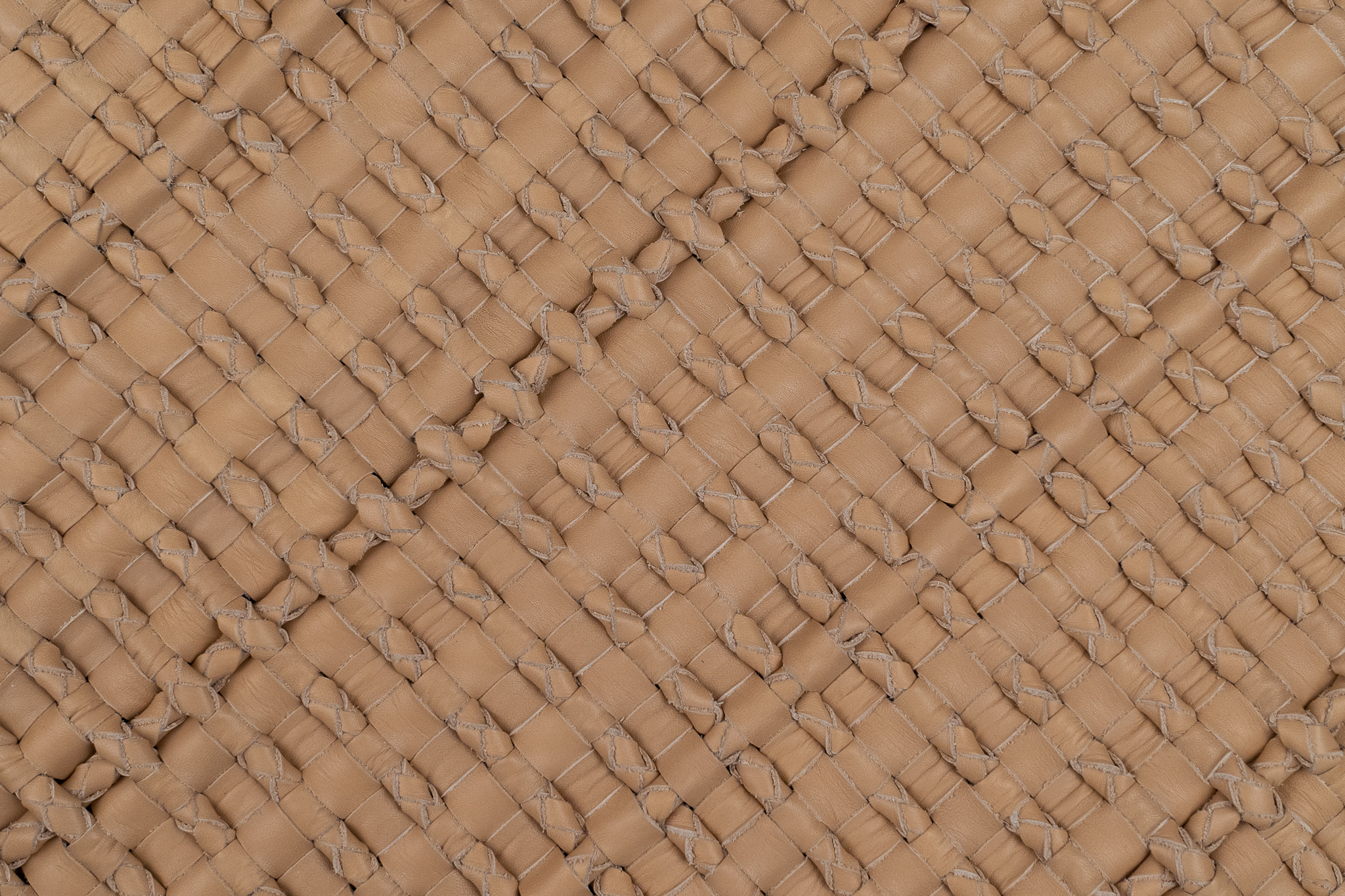 Lance Woven Leather | Natural, Matte